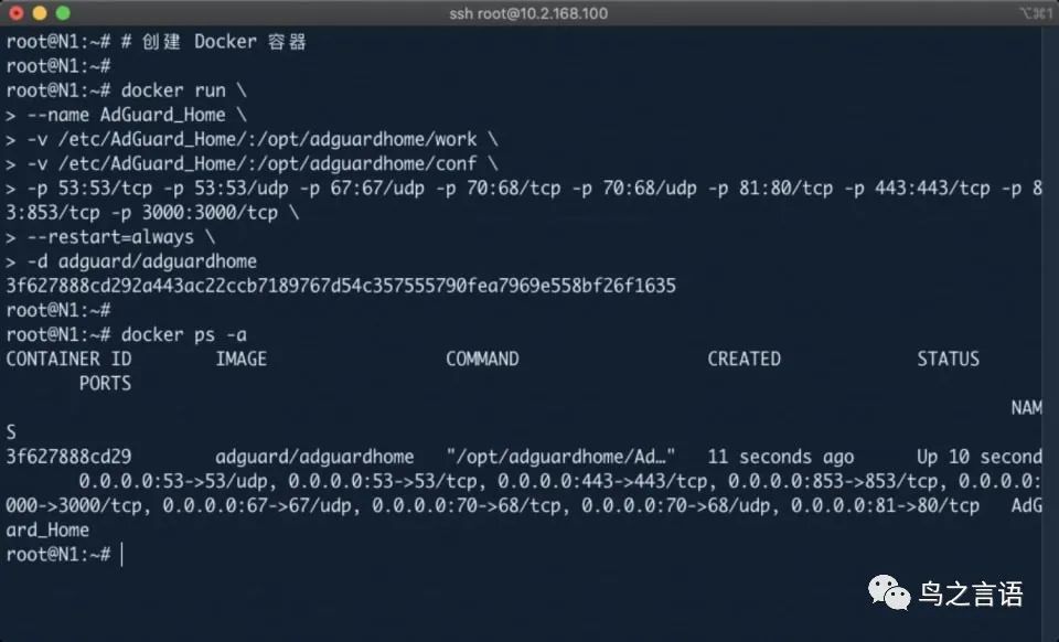 AdGuard Home installation and use refers to the north