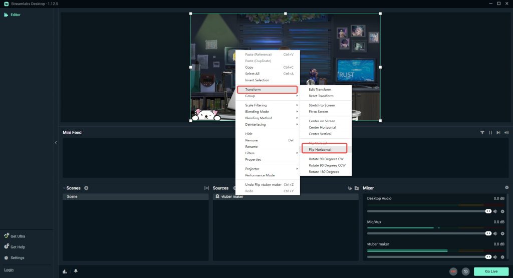 How to Use VRoid Model in OBS or Streamlabs OBS