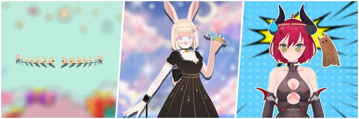 Free VTuber Hair Assets