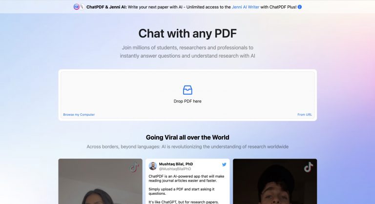 ChatPDF Review: Is It the Best PDF Analysis Tool?