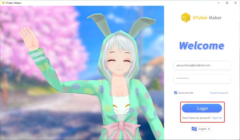 How to Install and Login VTuber Maker