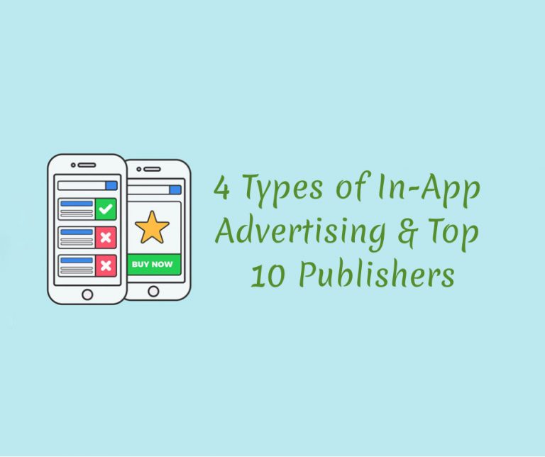 4 Types of In-App Advertising & Top 10 Publishers