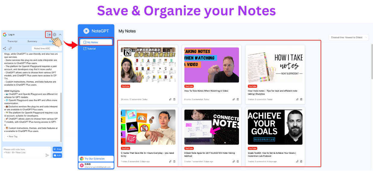 How to use NoteGPT: Udemy Summary with ChatGPT & Notes