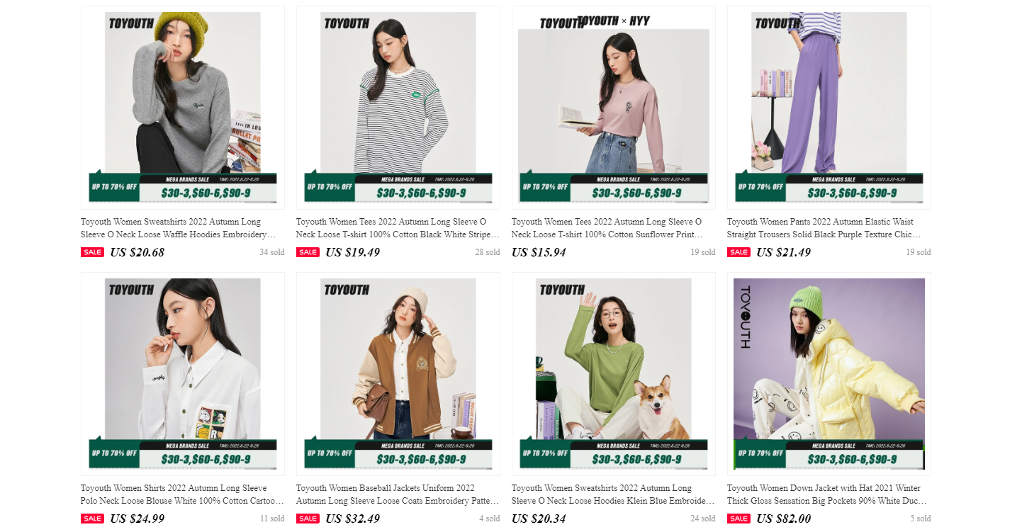 AliExpress's ultimate youth fashion store. They have some pretty cool ...