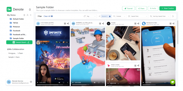 How to use Denote - Guide for Creative Collaboration