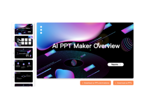 Convert PDF to PPT with AI Quickly and Easily - AIPPTMaker.ai