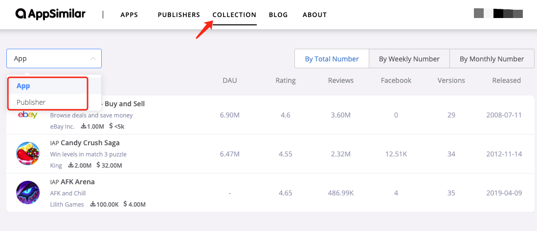 Guide to Finding Hot APP with AppSimilar