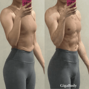 AI健身修圖GigaBody下載量破百萬,健身人自己的「美圖秀秀」