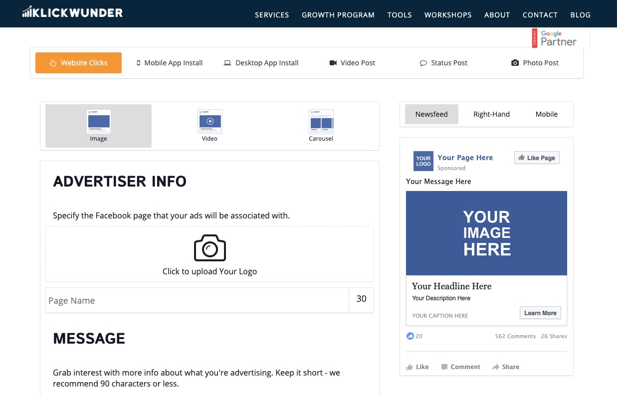 5 Best Facebook Ad Preview Tools Reposition ad Creative Design