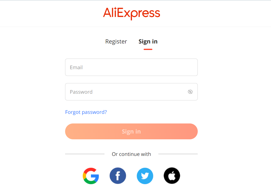 If you are a fresh starter, you can also register AliExpress in this ...