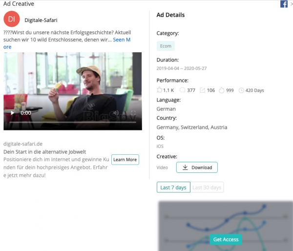 PowerAdSpy vs BigSpy