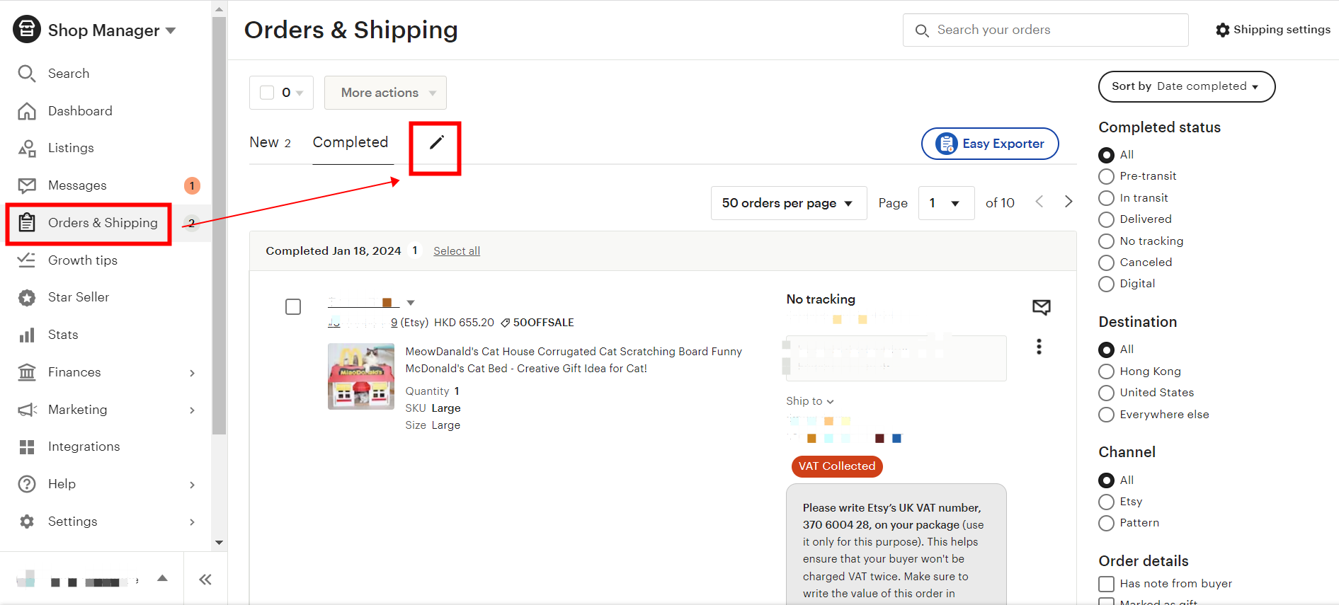 The Complete Guide to Etsy Order Management for Sellers