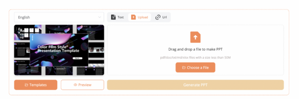 Convert PDF to PPT with AI Quickly and Easily - AIPPTMaker.ai