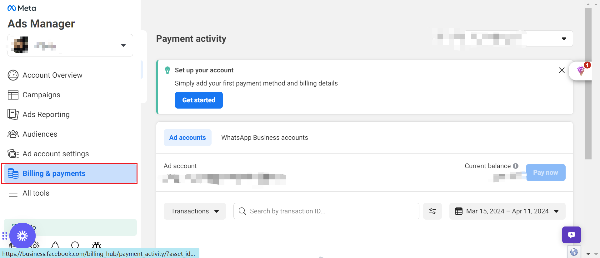 How To Find and Download Facebook Ad Receipts?