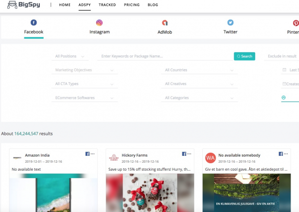 Best Monitor Ads Creatives Tool 2020-BigSpy