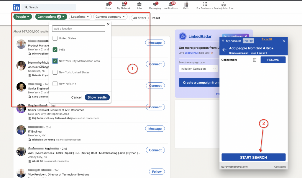How to Improve Invitation Efficiency 10x with LinkedRadar?