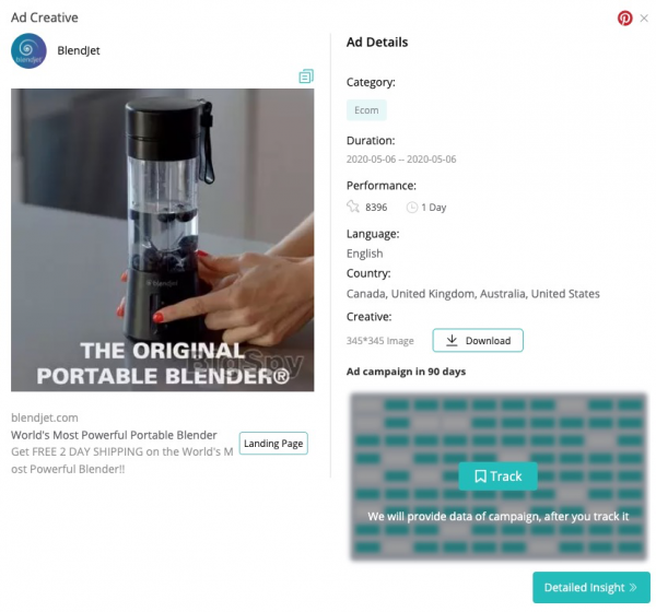 Magic Pinterest Competitor Ad Analysis – BigSpy