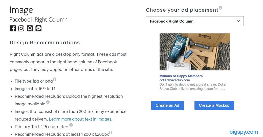 Facebook Ad Specs Instructions And Guidance In 2020