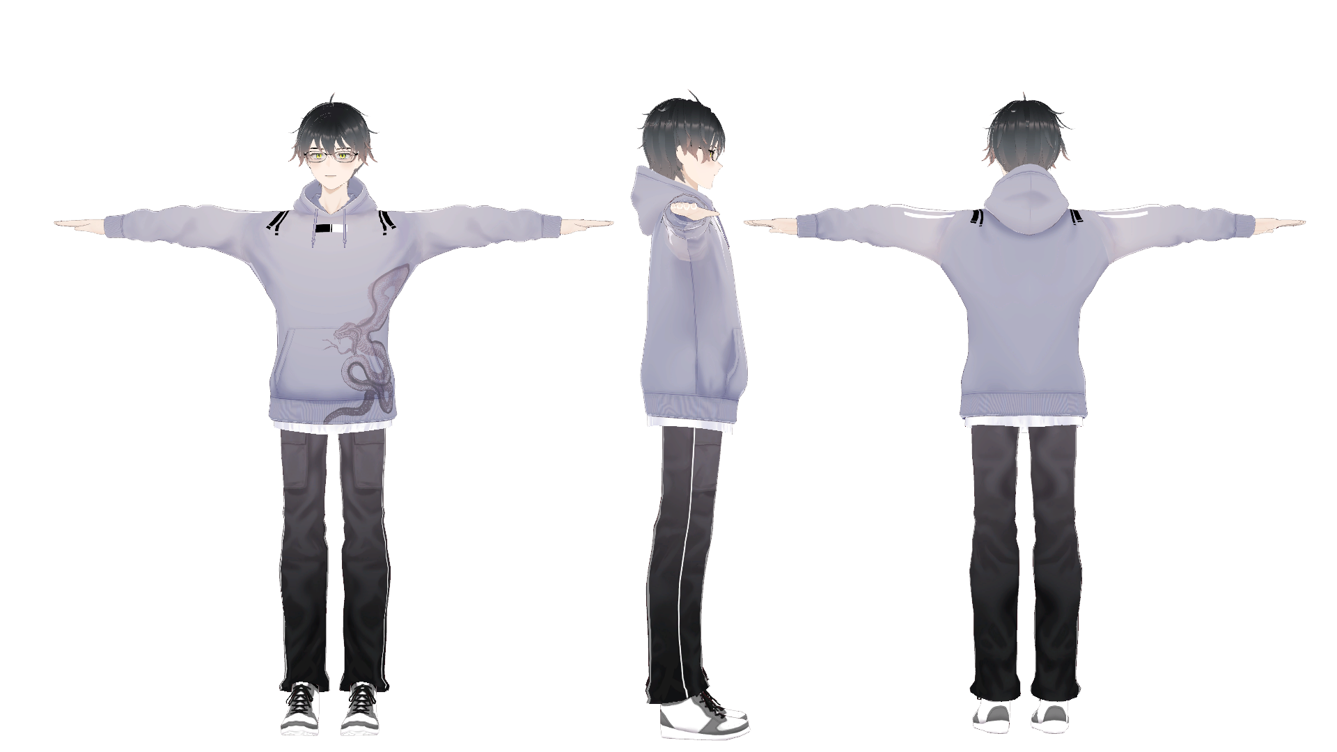 Custom VTuber Model | Aaron