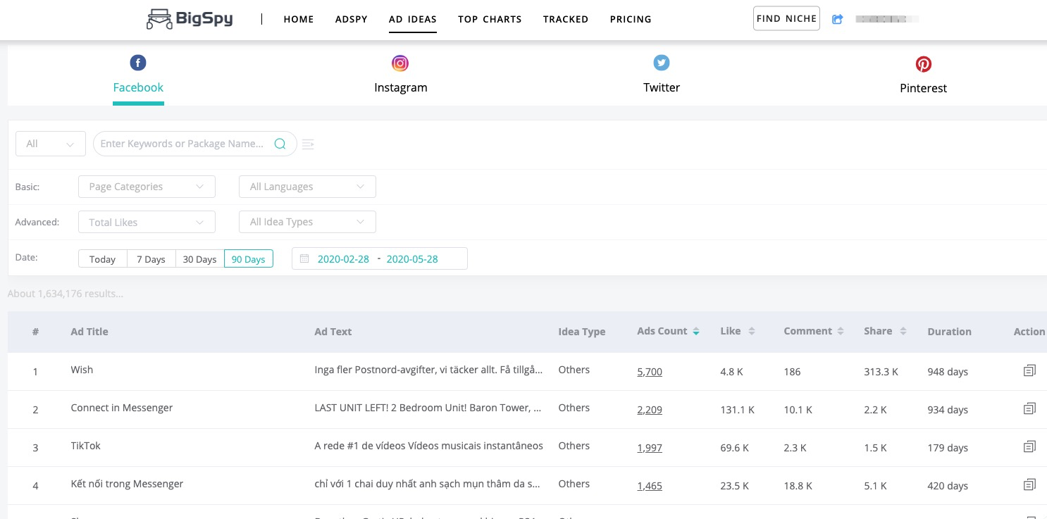 PowerAdSpy vs BigSpy