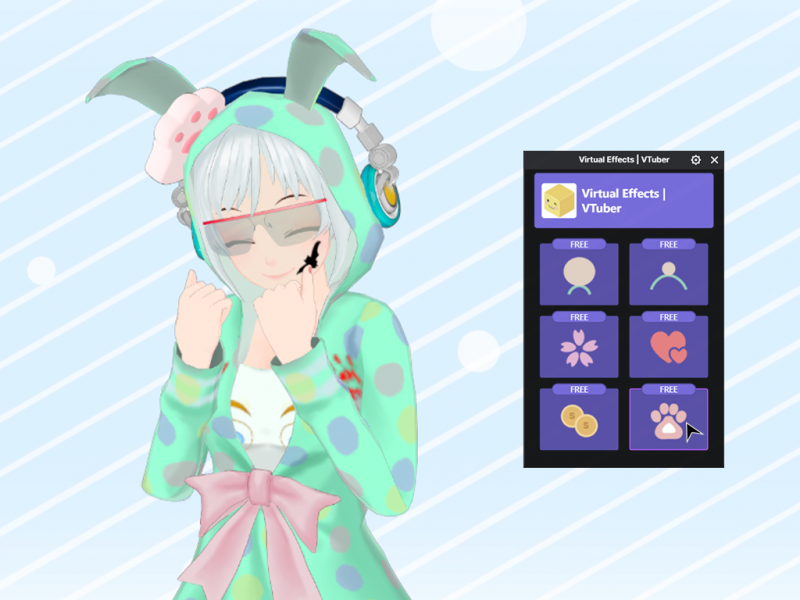 Virtual Effect - #1 Twitch Extension for VTuber