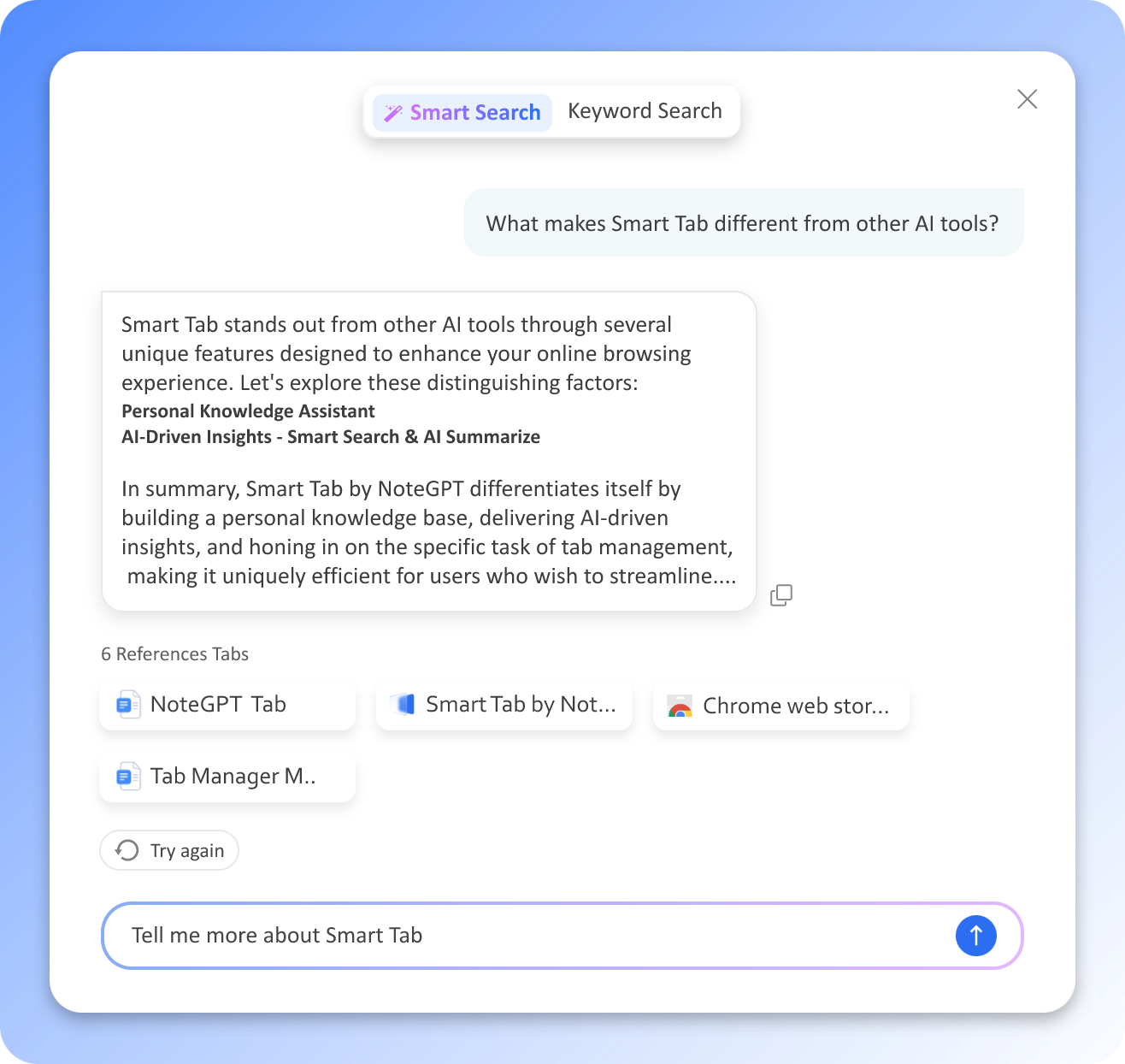 Smart Tab by NoteGPT - Build Your AI Knowledge Library