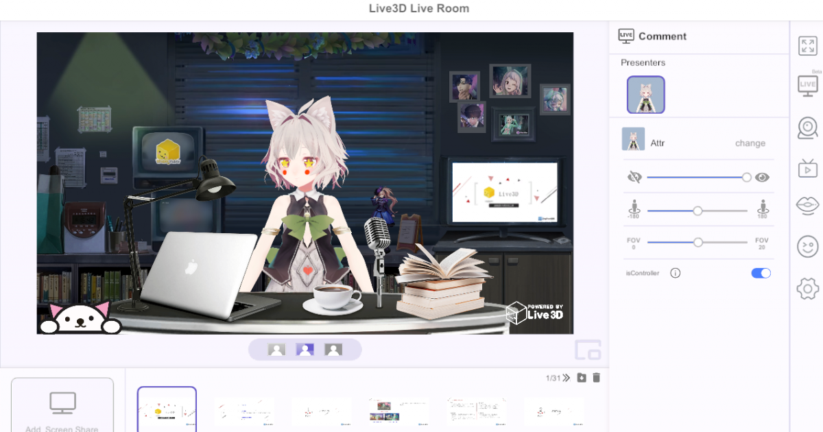 Virtual Presentation Software: Prezi Presentation vs VTuber Maker